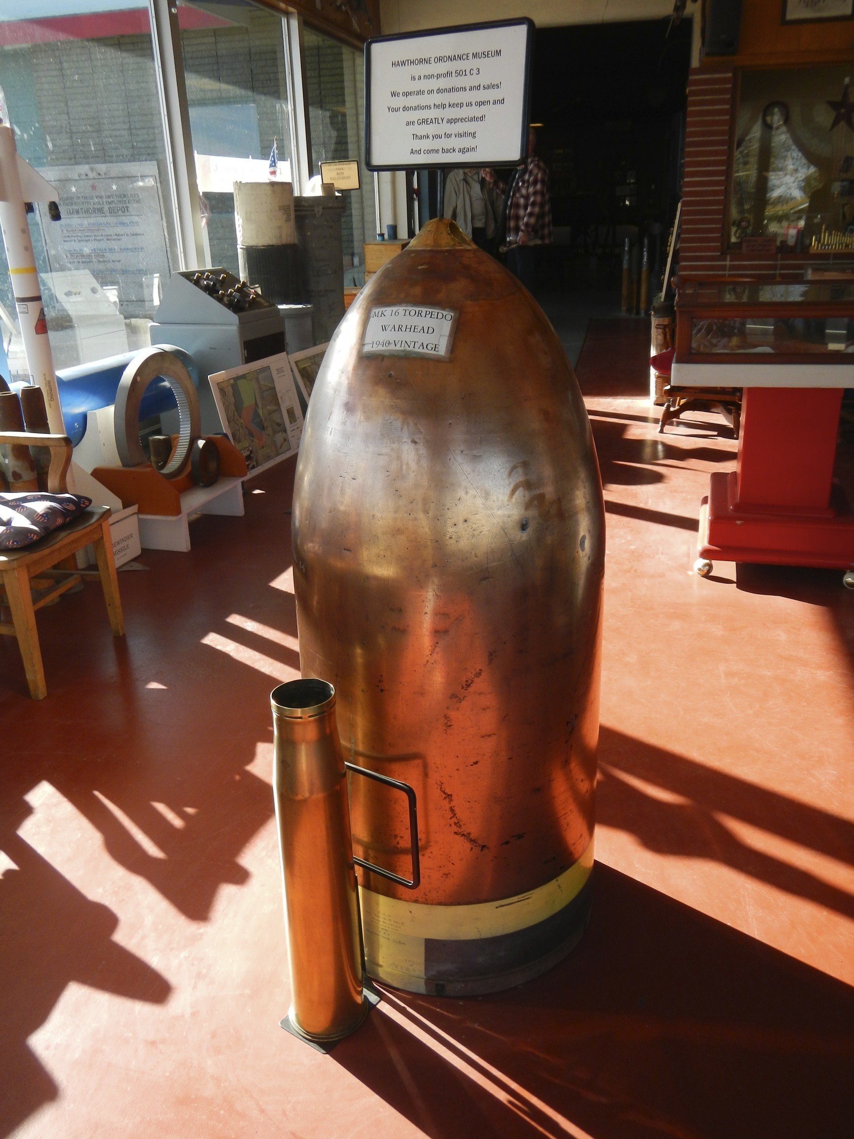 Roadside Attractions | Hawthorne Ordnance Museum | Reno to Las Vegas