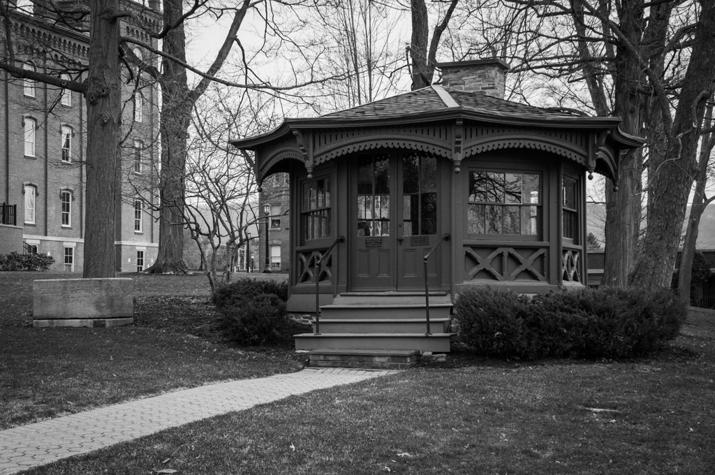 Stepping into the Mark Twain Study in Elmira, NY